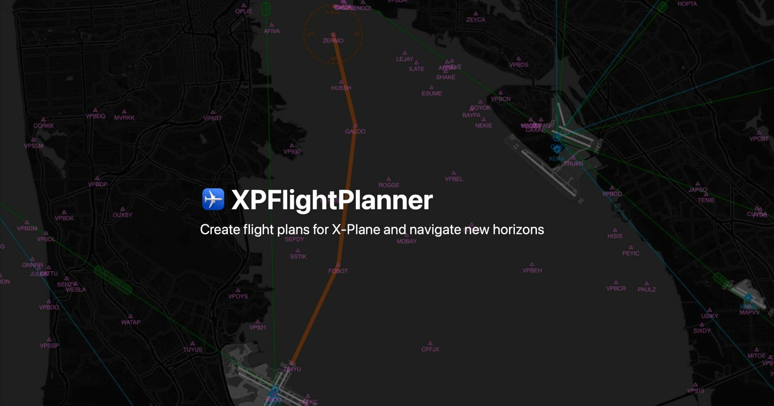 XPFlightPlanner - Flight planner and route generator for X-Plane