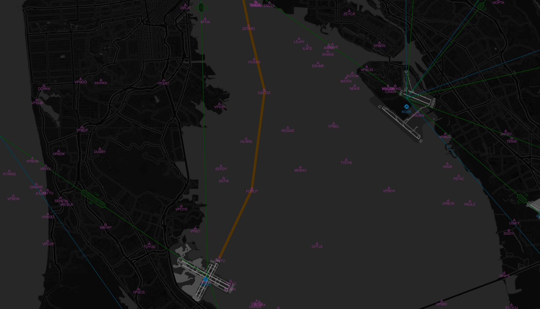 XPFlightPlanner - Route finder