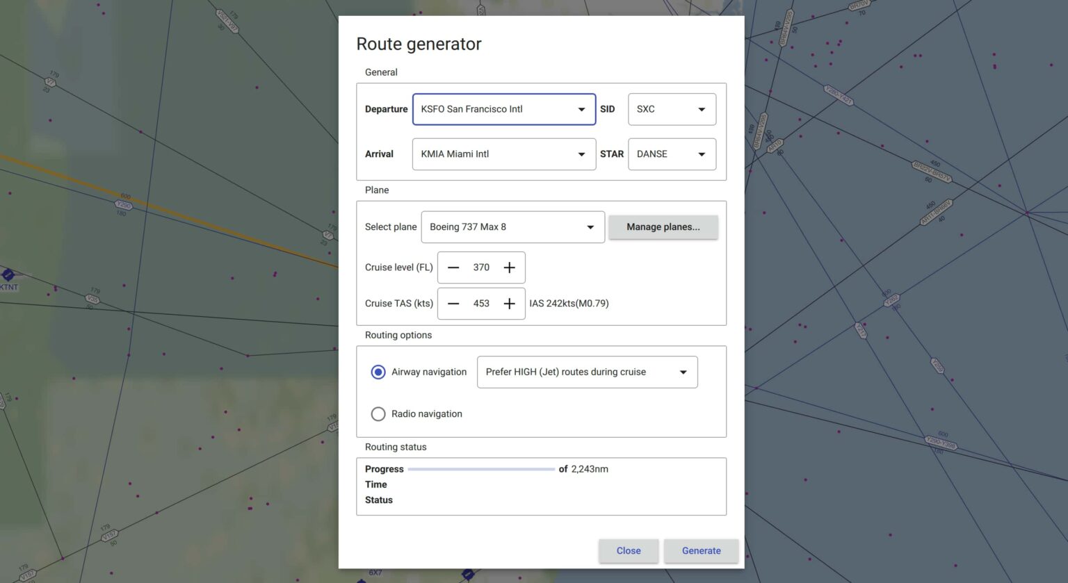 XPFlightPlanner - How to generate a flight plan for X-Plane?