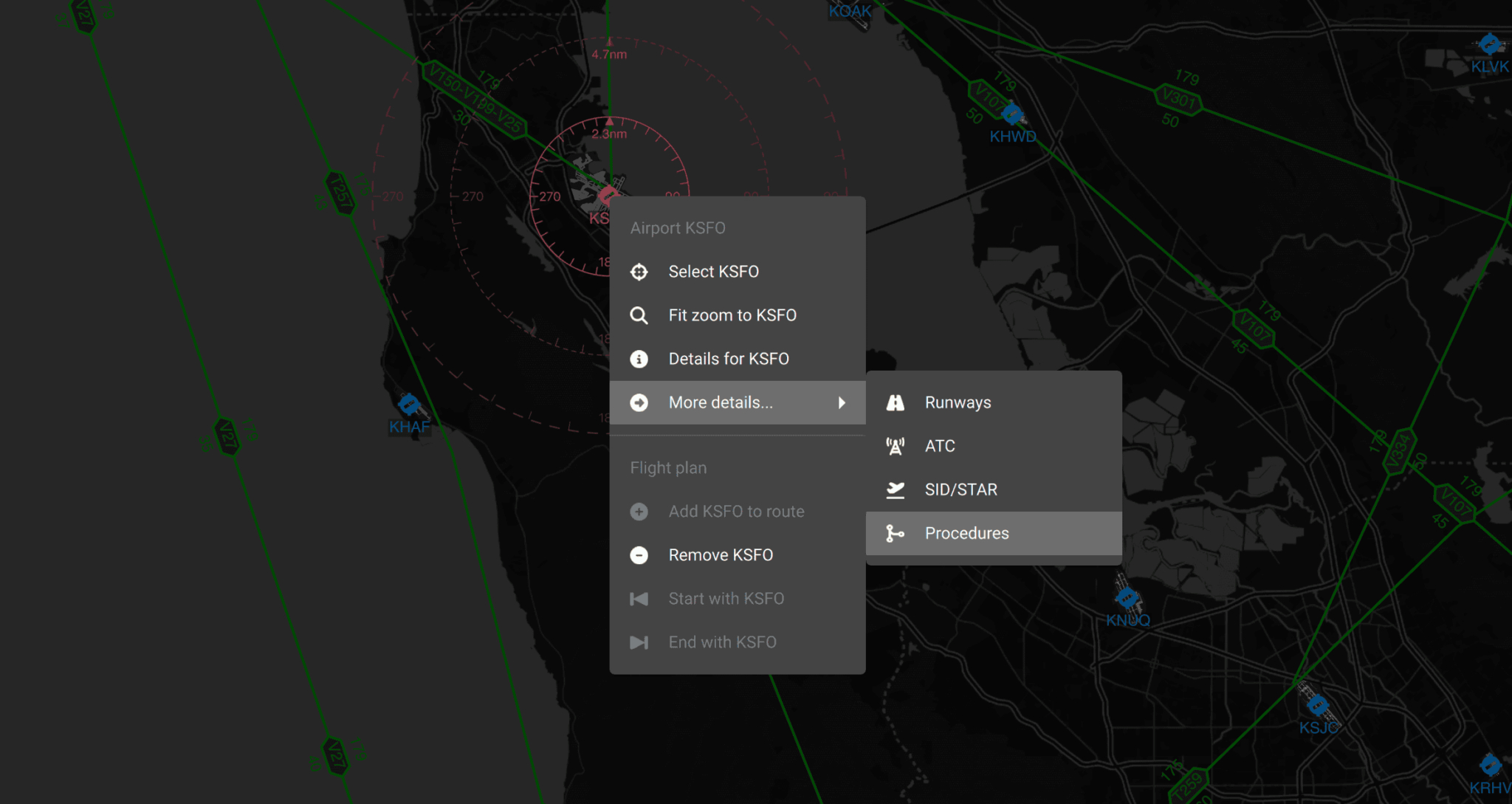 XPFlightPlanner - SID/STAR procedures