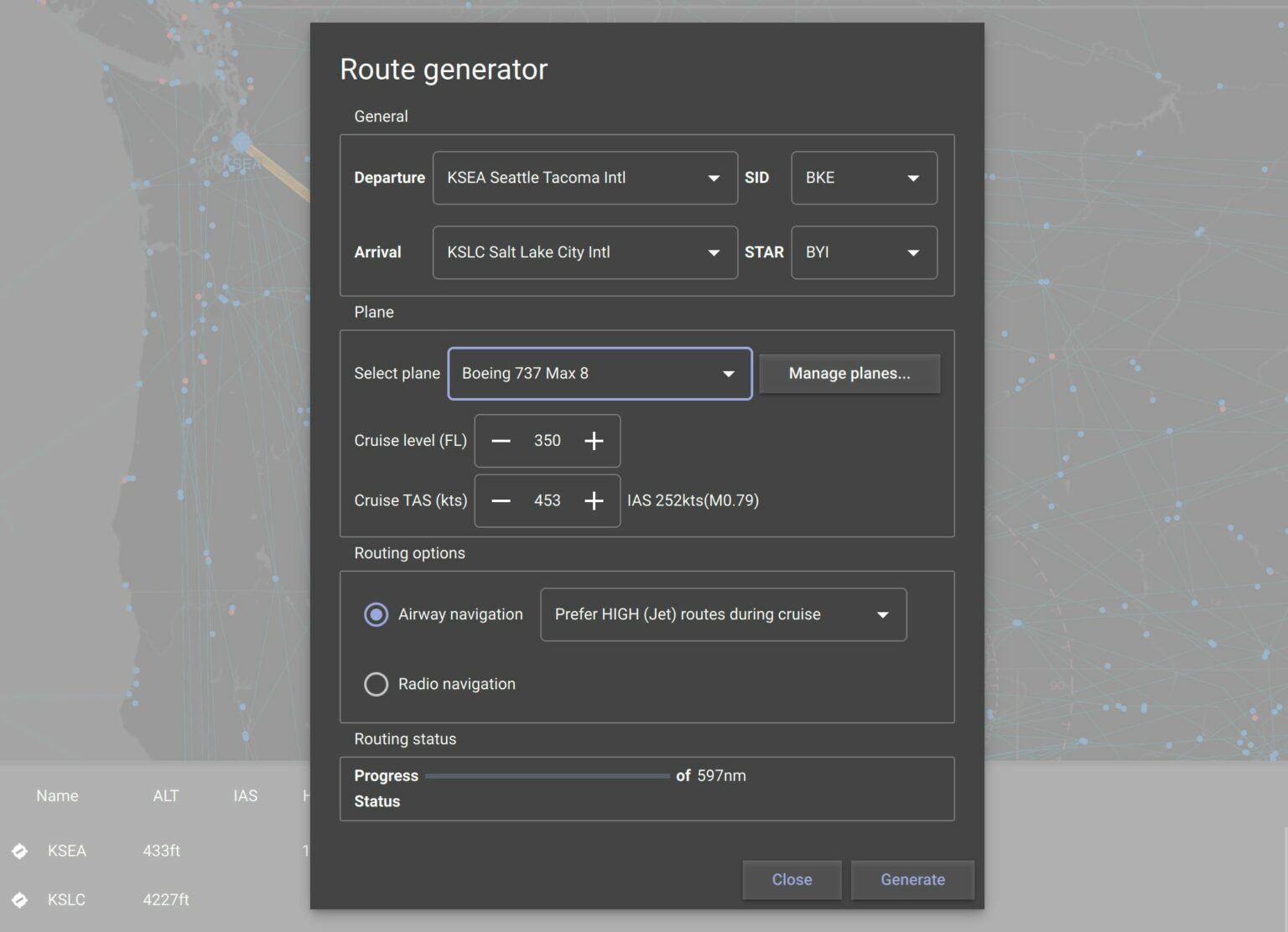 XPFlightPlanner - How to plan flight route with SID and STAR?