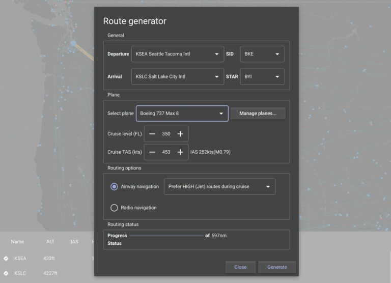 XPFlightPlanner - How to plan flight route with SID and STAR?