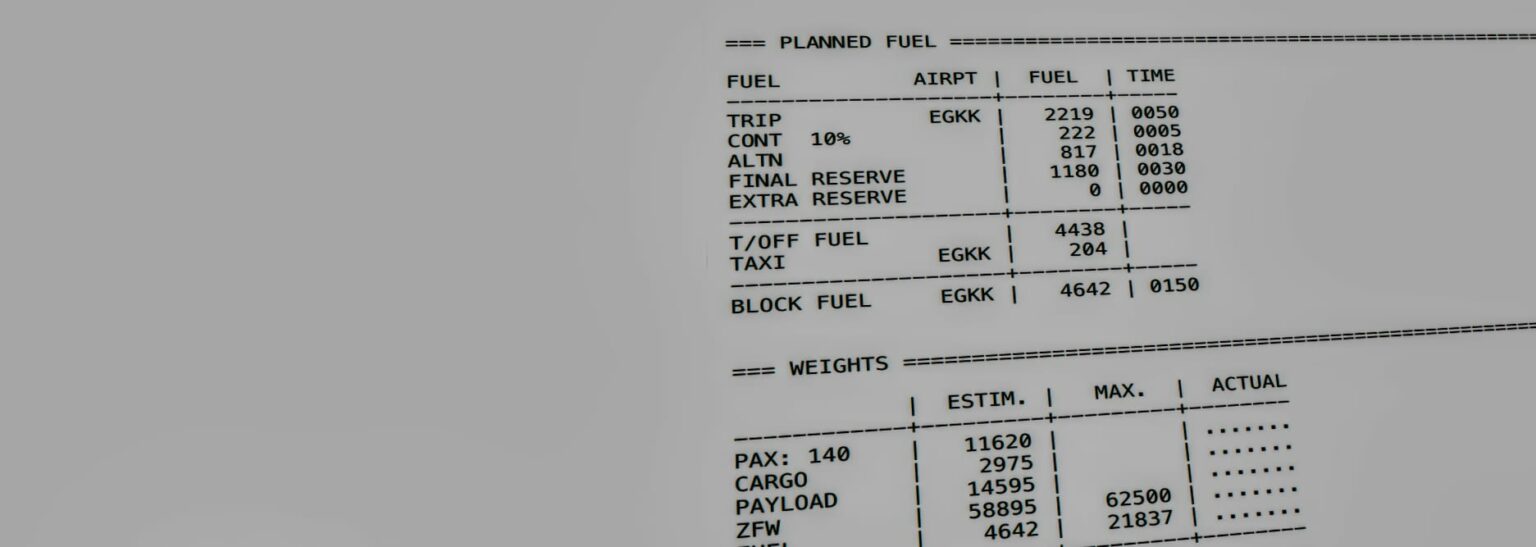 XPFlightPlanner - Fuel planning