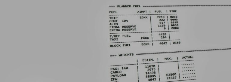 XPFlightPlanner - Fuel planning