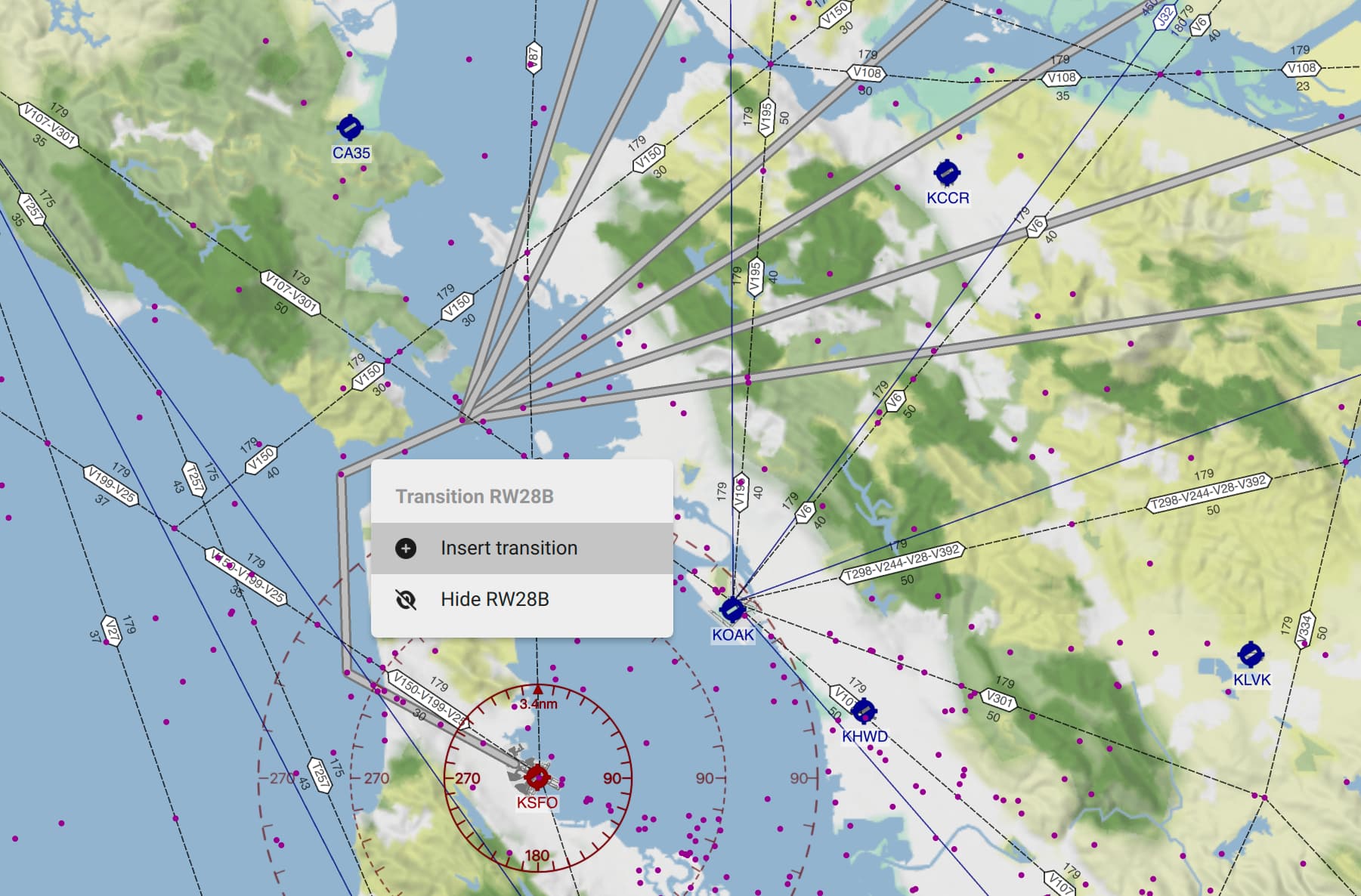 XPFlightPlanner - SID/STAR procedures