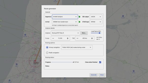 XPFlightPlanner - Automatic route generator