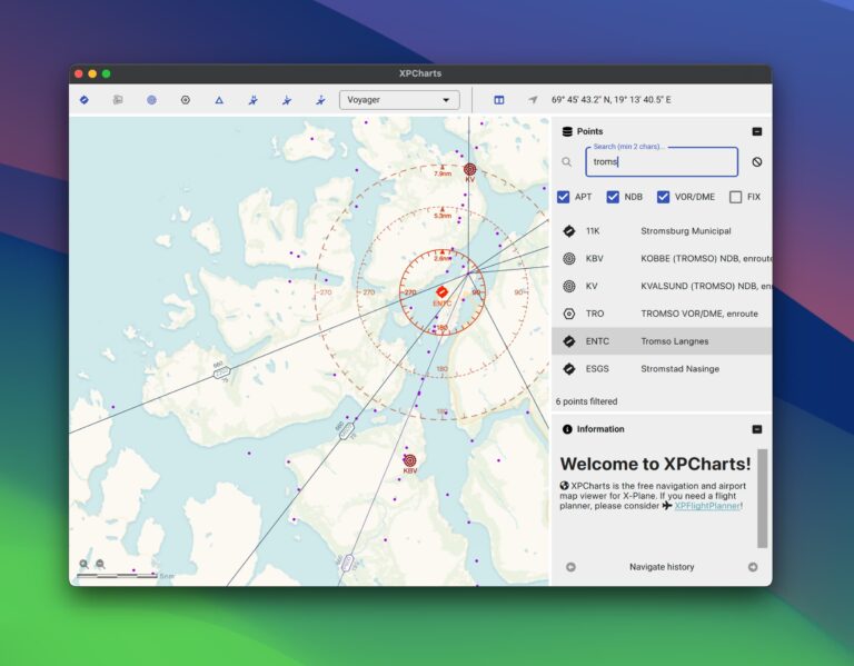 XPFlightPlanner - Introducing XPCharts
